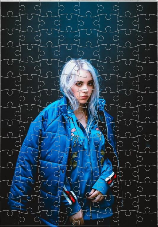 Пазл Билли Айлиш, Billie Eilish №7, А3