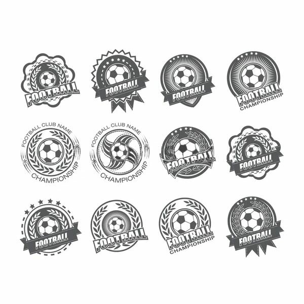 Наклейки стикеры Эмблемы футбола