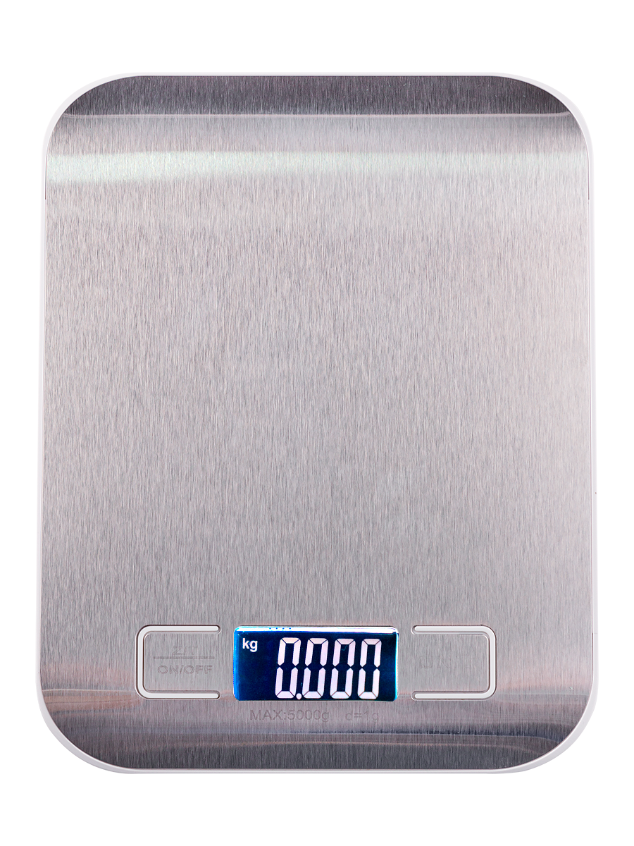 Электронные кухонные весы Tangblue Benabe BA-001 серые/ до 5 кг/ с батарейками