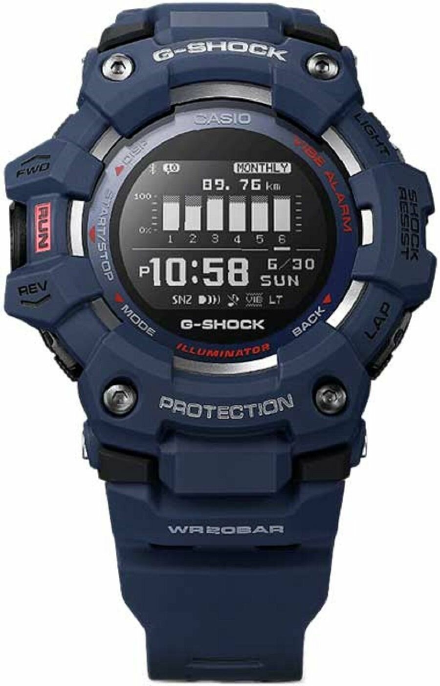 Наручные часы CASIO, темно-синий/черный — фото 1