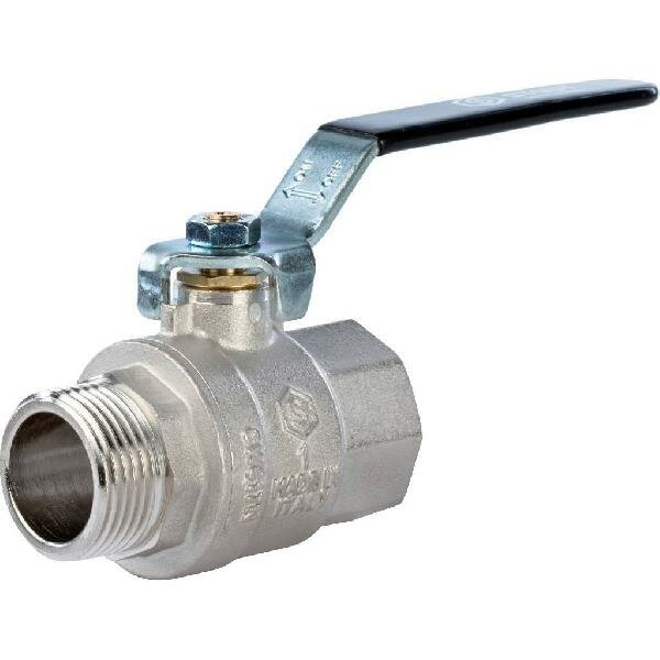 Кран шаровой полнопроходной STOUT ВР/НР ручка рычаг 1 SVB-0003-200025