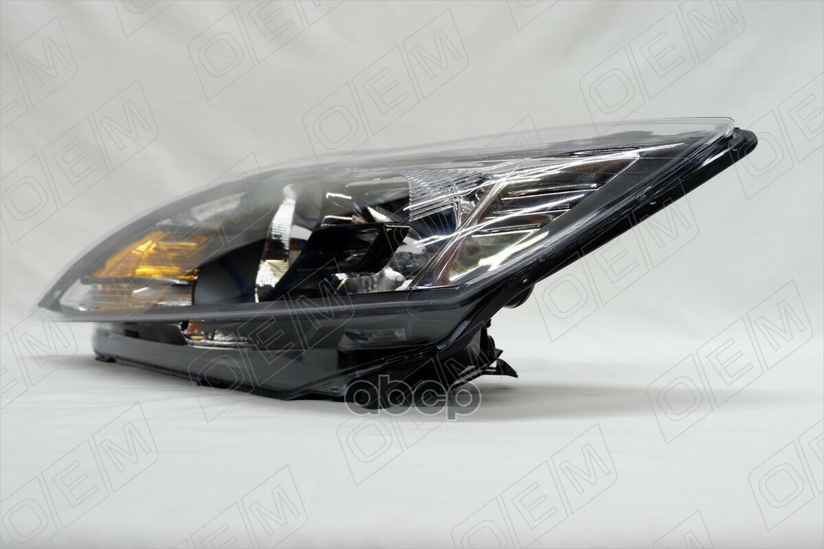 O.E.M. OEM0167FL Фара левая Ford Focus 2 2008-2011, галоген, с корректором, черная