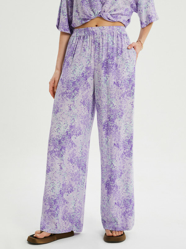 Брюки палаццо