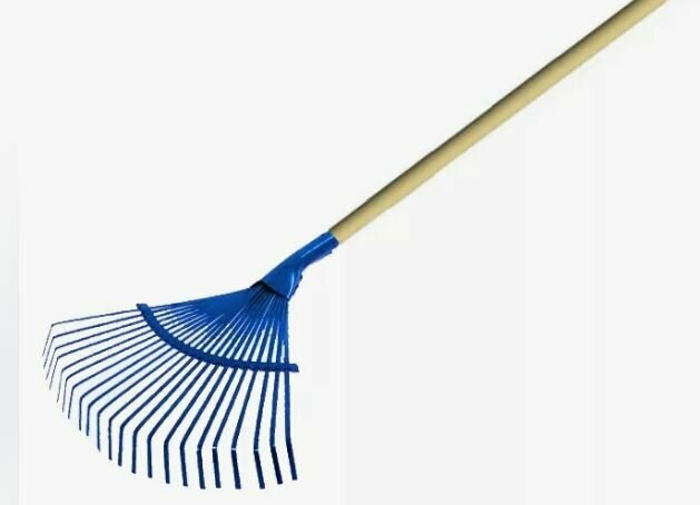 Грабли веерные для девочек и мальчиков, юный помощник, грабли детские