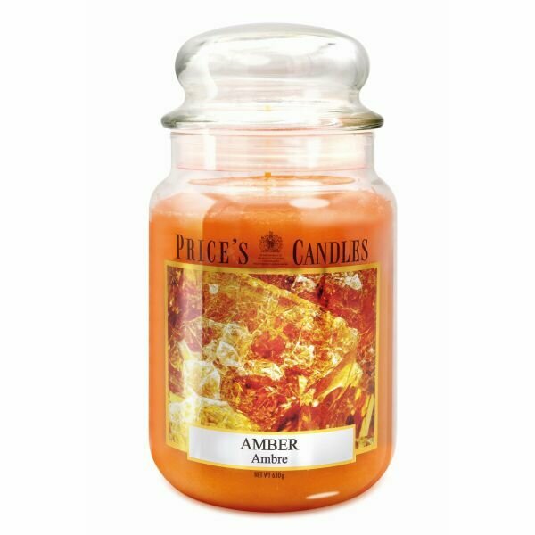 PRICE'S CANDLES Свеча ароматическая "Amber" 630g
