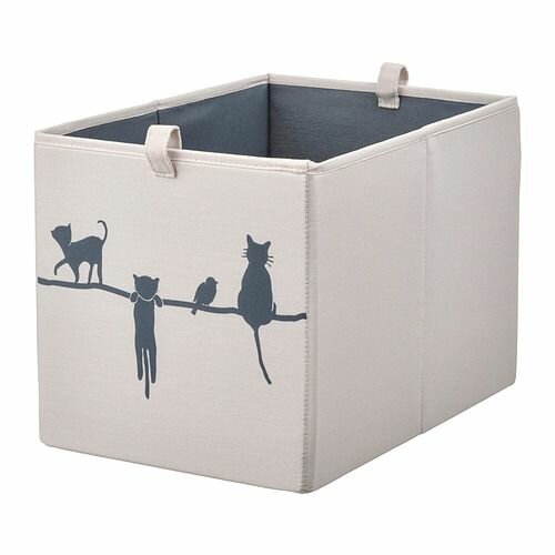 Коробка для хранения икеа BARNDRM, 26x37x26 см