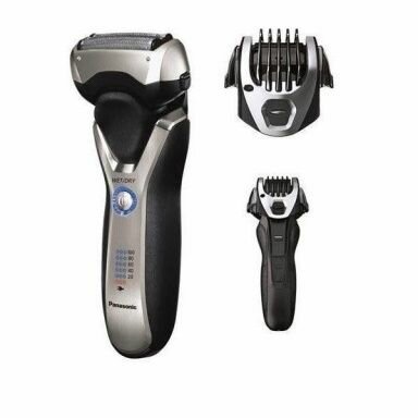 Электробритва мужская Panasonic ES-RT77-S520 серебристый/черный