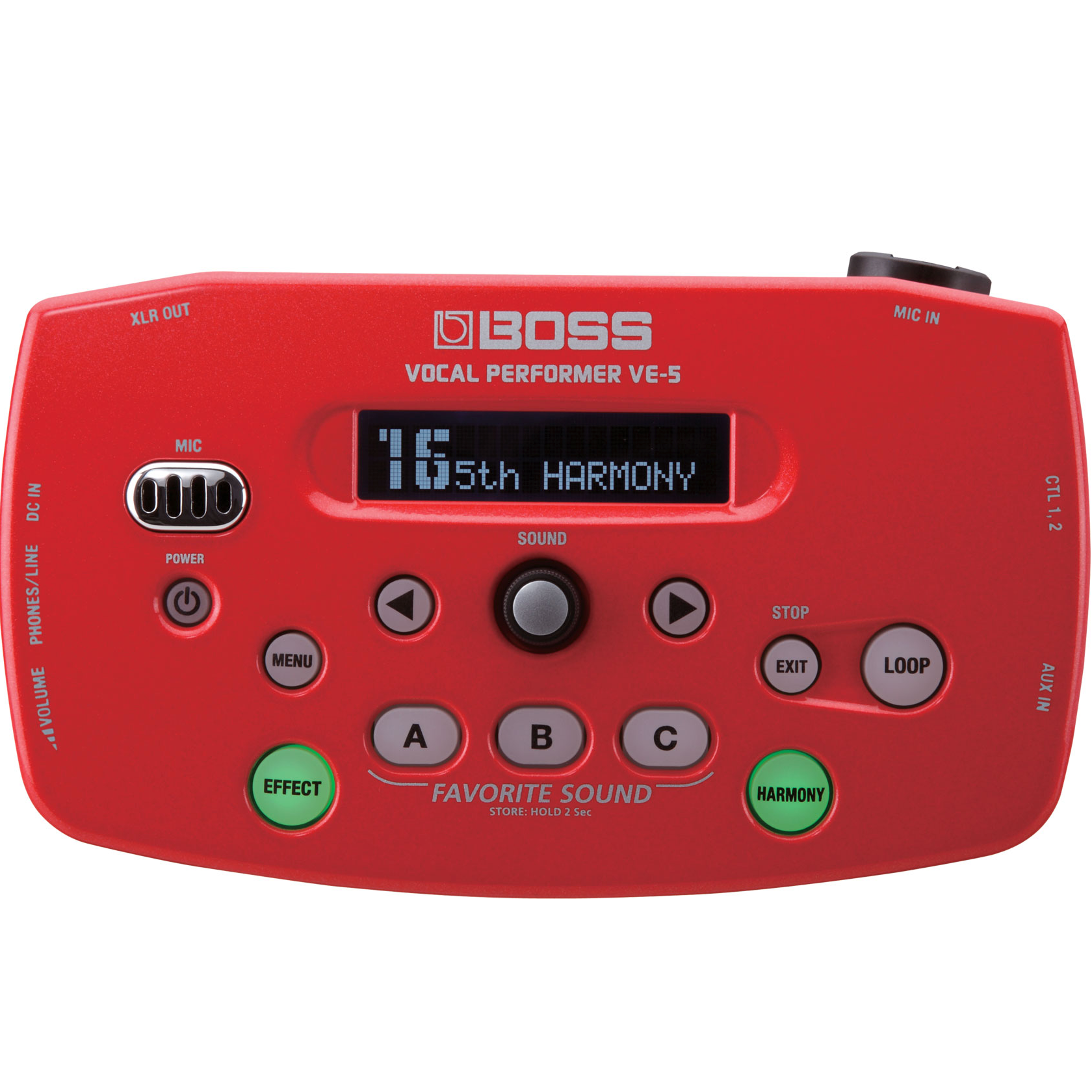 Вокальный процессор Boss VE-5-RD