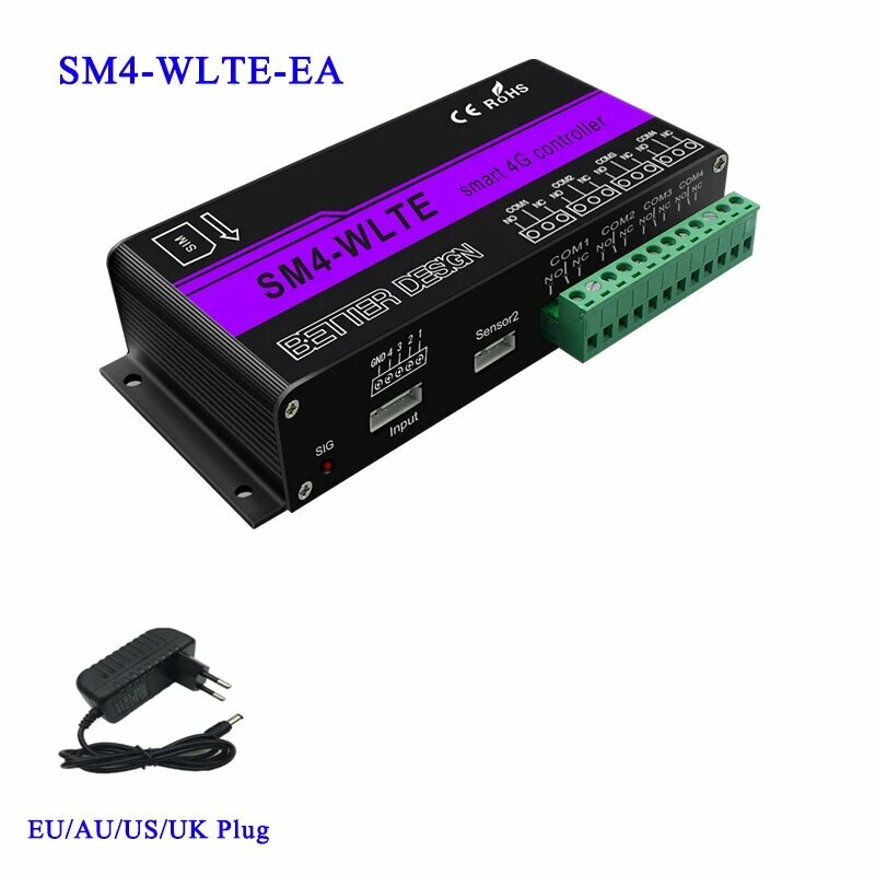 SM4-WLTE Smart 4G контроллер, SM4-EA - Kit 1