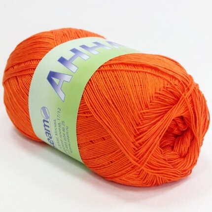 Пряжа SEAM "Анна 16" №308(мерсеризованный длиноволокнистый хлопок; 5 мотков по 100гр)