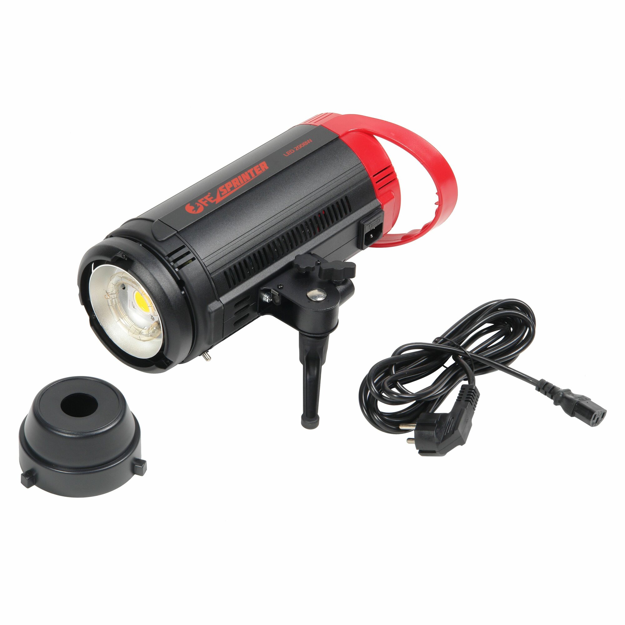 Вспышка студийная Falcon Eyes Sprinter LED 200BW Импульсный моноблок, LED пилотный свет, Bowens