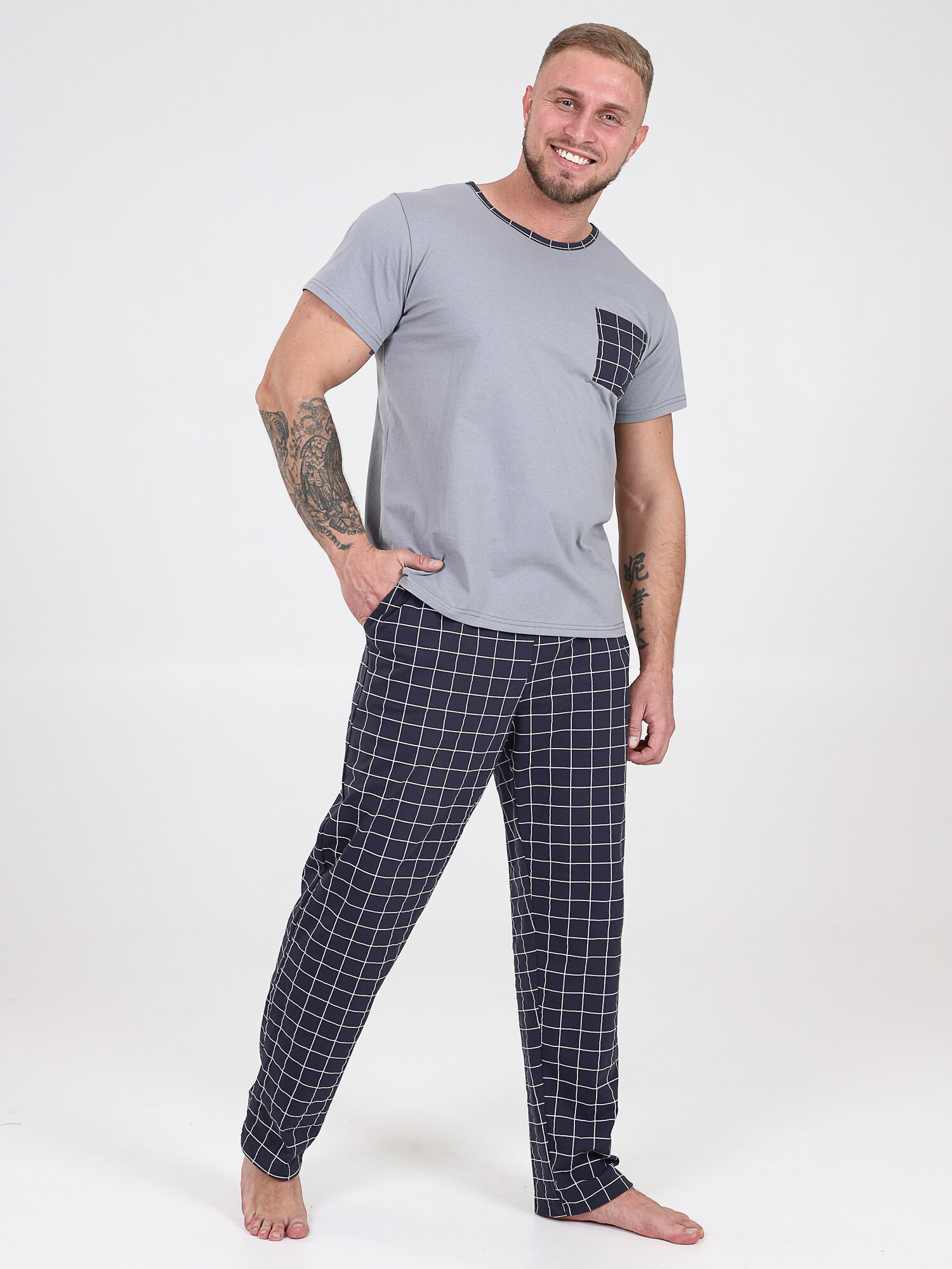 Пижама Пижама мужская OsmyStyle