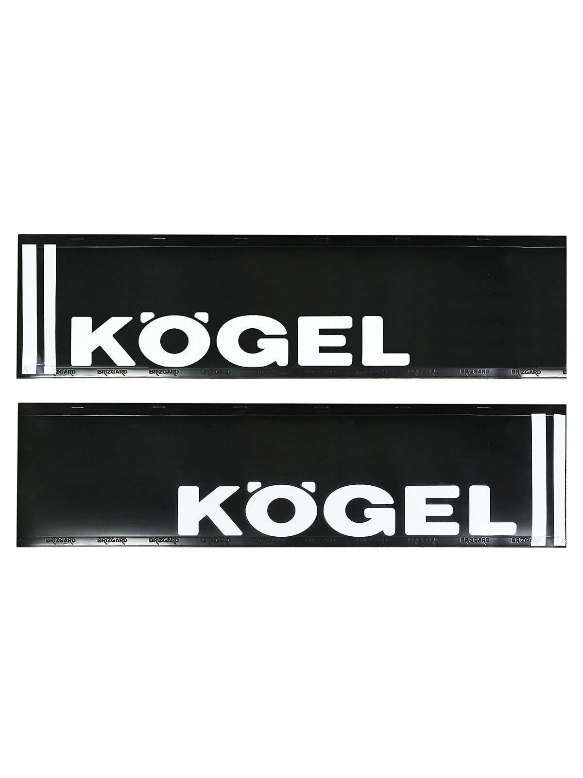 Брызговики резиновые для грузовых автомобилей, длинномеров "KOGEL". (2 штуки по 1200х350мм) Сделано в России. (11200)