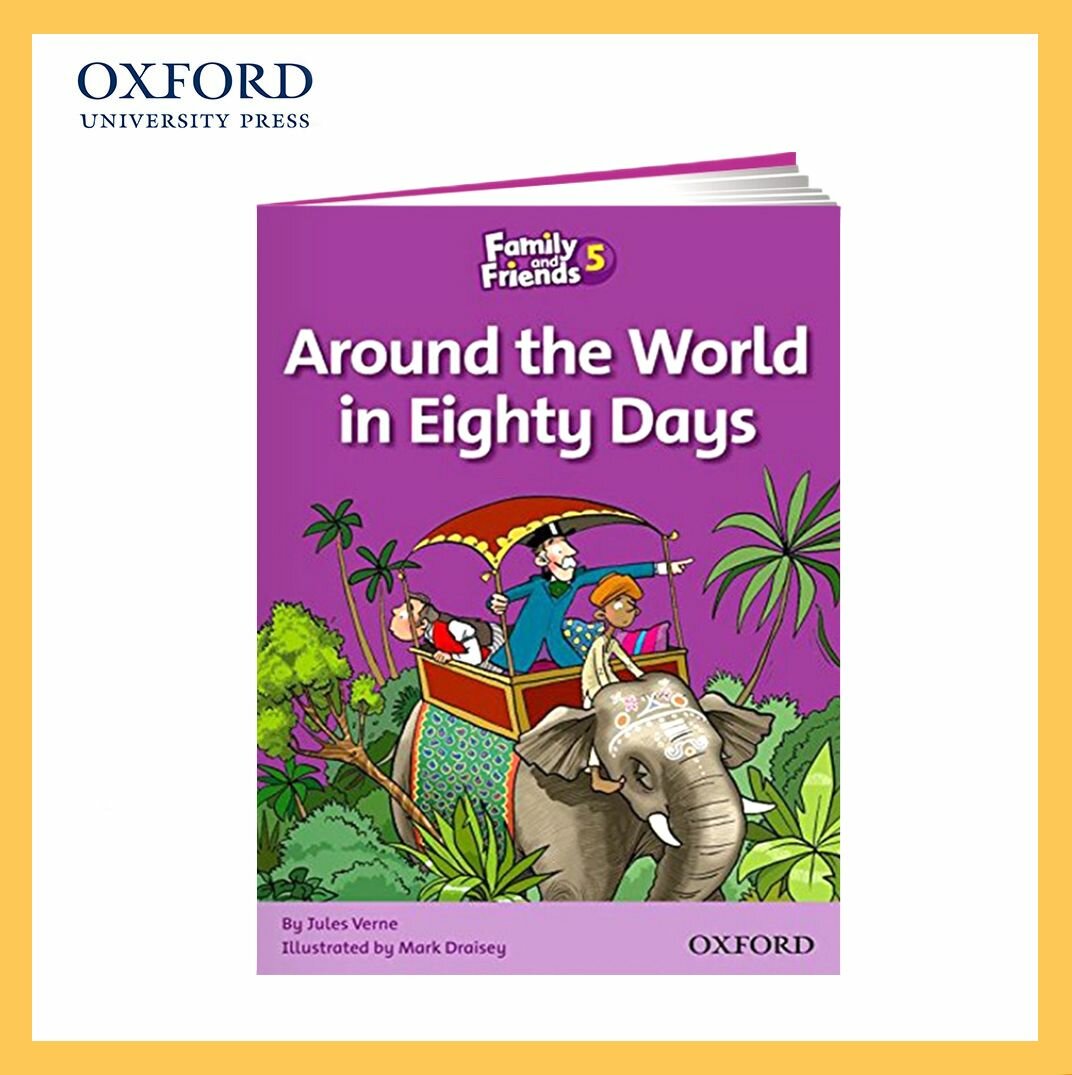 Around the World in Eighty Days - Family and Friends 5 Reader - ридер