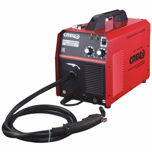 Инвертор сварочный спец MAG170 INVERTOR 160А с функцией ММА 0,6-0,8мм ...