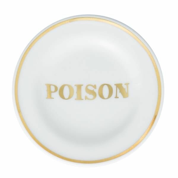 Блюдце BITOSSI HOME LA TAVOLA SCOMPOSTA Poison 9,5 см.