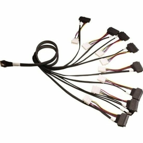 Кабель Acd Broadcom -60006-ZC Slimline SASx8 (SFF8654) to 8x U.3 Direct, 1м