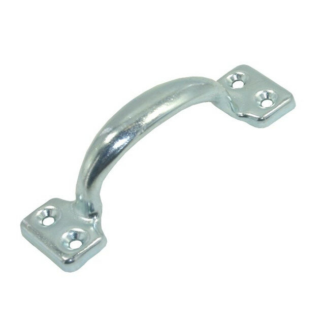 РС-40 ручка-скоба дверная из оцинкованной стали, долговечная фурнитура для дверей