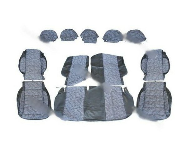 Чехлы chevrolet aveo до 2011г жаккард/кожзам задняя спинка раздельная