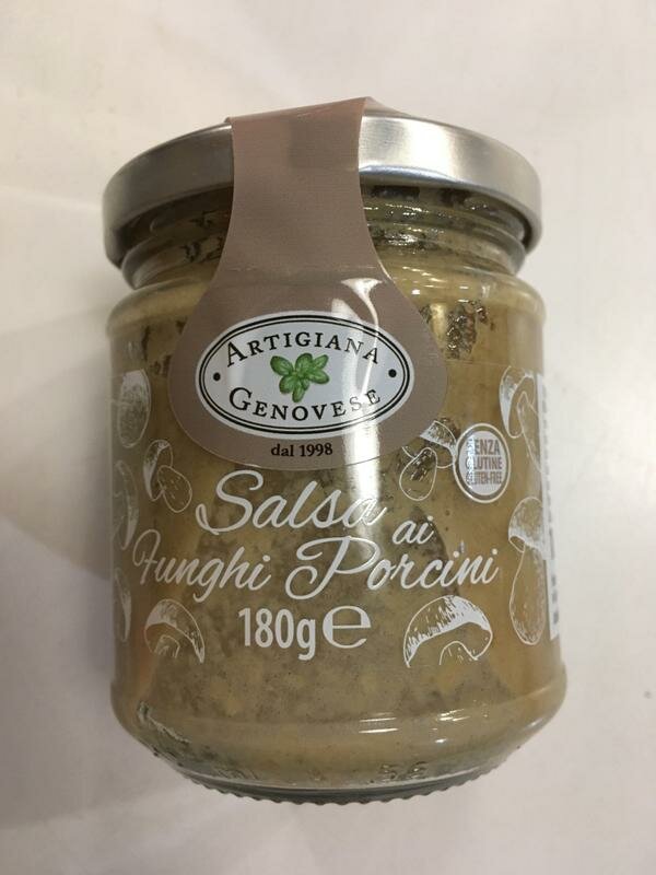 Соус-крем из белых грибов безглютеновый Artigiana Genovese, 180 г