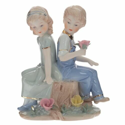 Фигурка Remeco Collection "Мальчик и девочка", 14,5х8х17 см (562905)