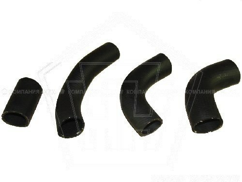 Патрубки уаз радиатора 100 л. с. грузовой (к-кт,4 шт.) впт