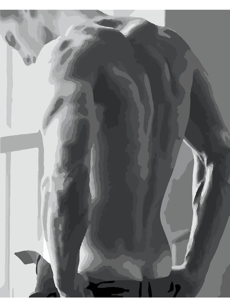 Картина по номерам Парень 40х50 см