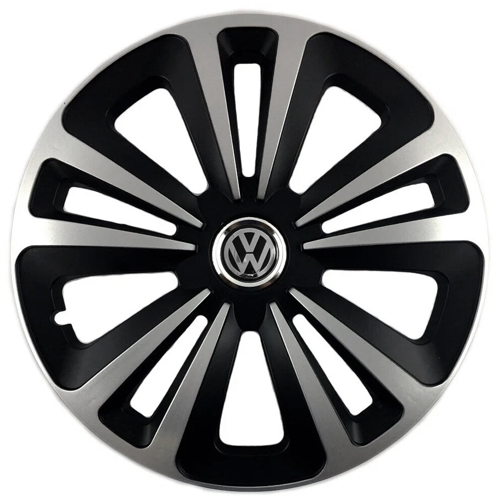 Автомобильные колпаки на диски Jestic фолькс терра микс R16", в комплекте 4 колпака