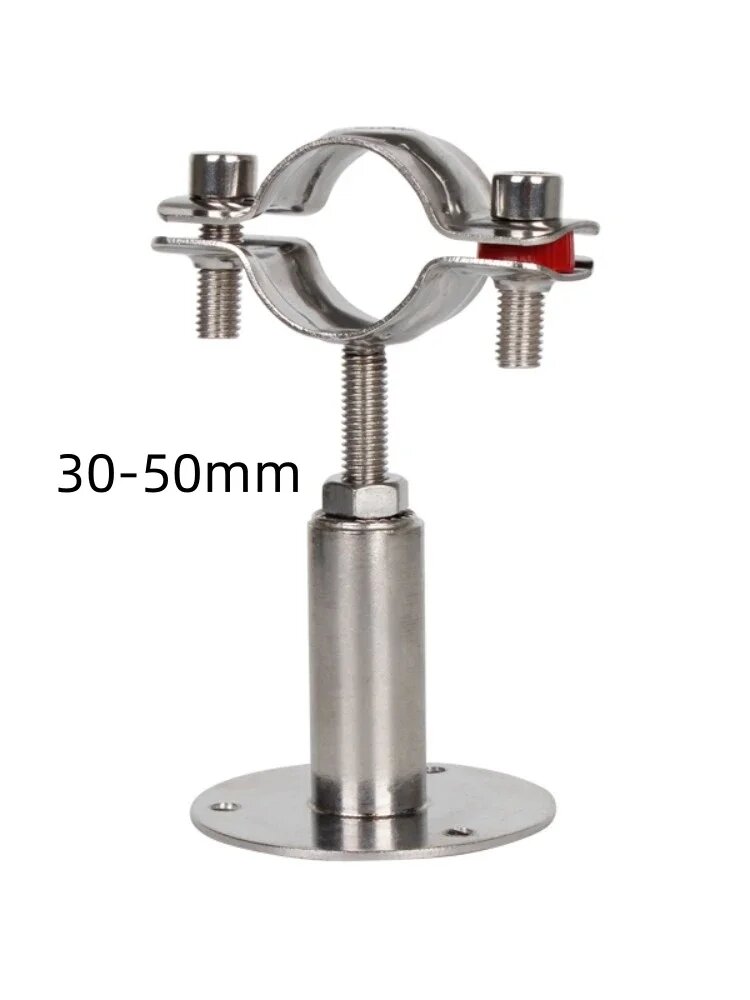 Зажим для трубы из нержавеющей стали SS304 15-89 мм 38-40mm, 30-50mm