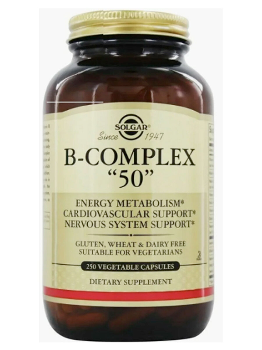 SWANSON Витамин B-Комплекс "50" veg 250 cap