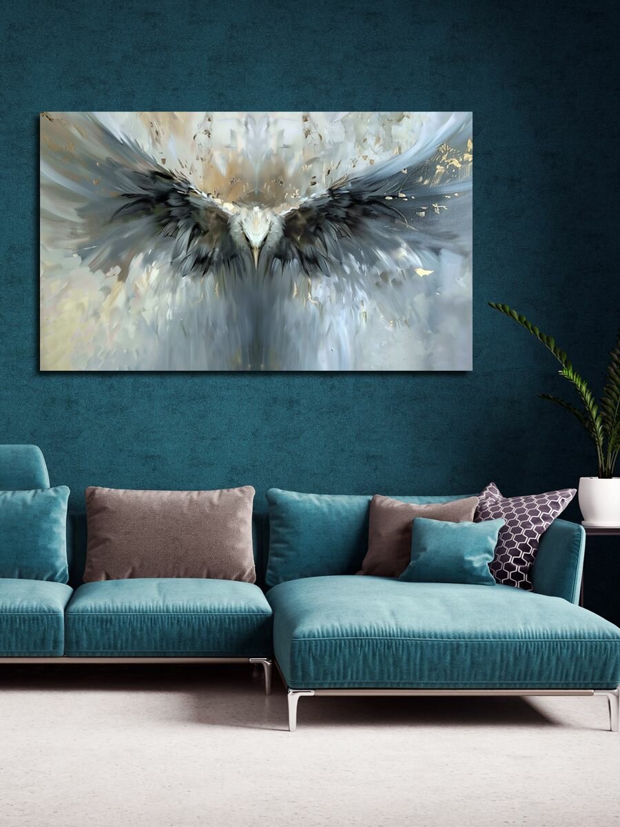 Картина на холсте с подрамником LOFTime 60х100 орел КБ-783-60100