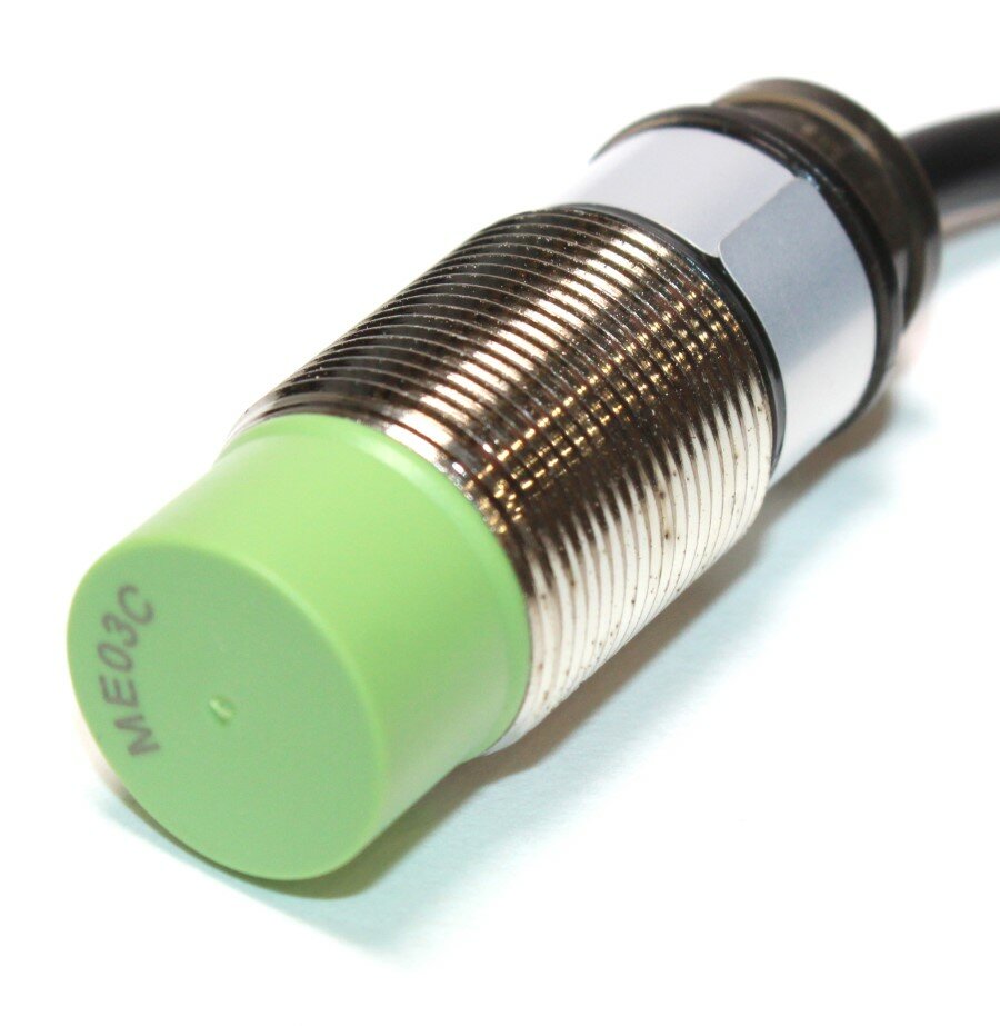 PR18-8DN-R, Индуктивный датчик приближения, М18x1, L=47мм, RUiCHi, (0-8 мм, NPN, NO, 6-36VDC)