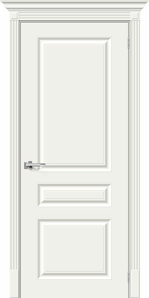 Дверь межкомнатная (полотно) Эмаль Скинни-14 Whitey 200*80