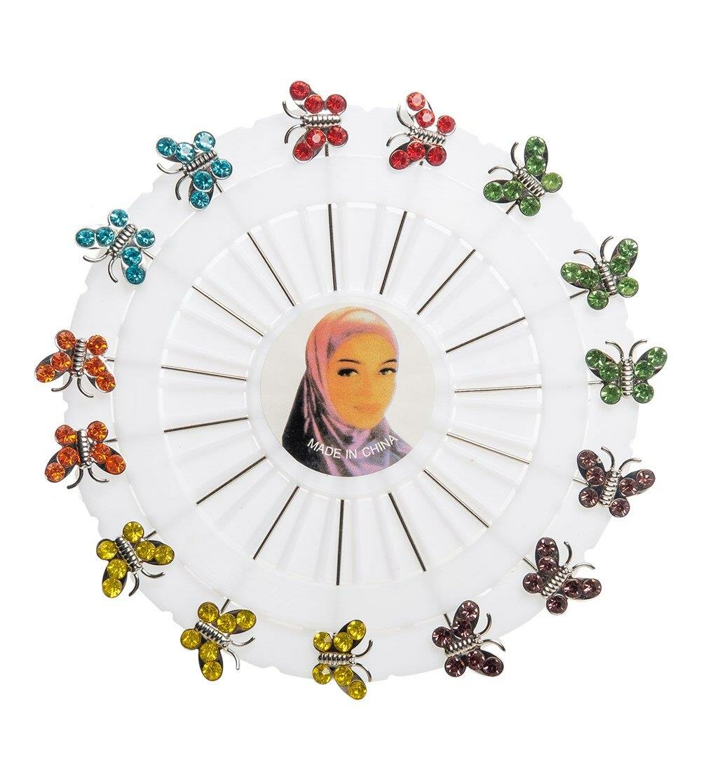 Комплект брошей, янтарь