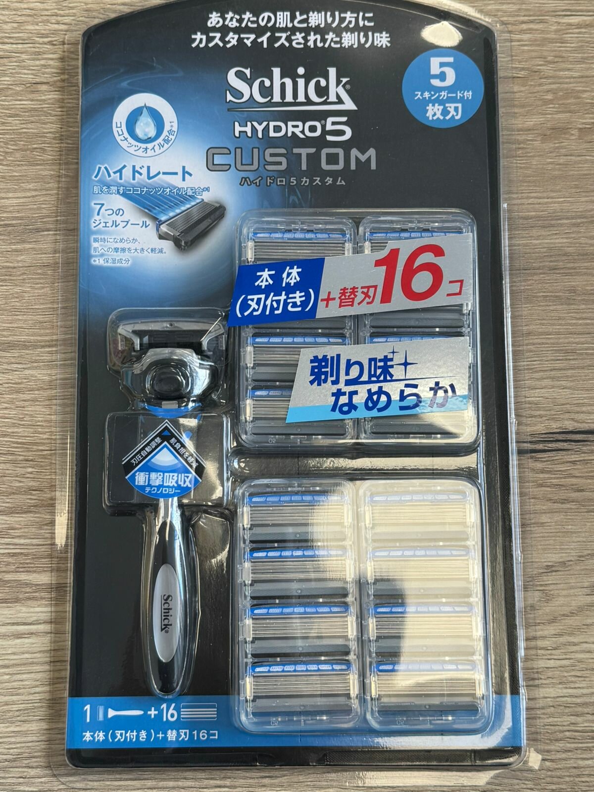 Мужской набор SCHICK, экстракт алое вера и витамина Е, + 16 лезвий