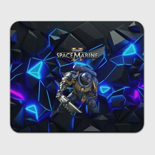 Warhammer 40000 space marine 2 ультрамарин Коврик для мыши