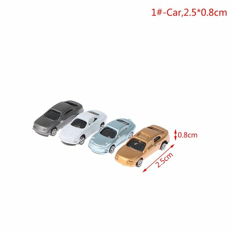 Миниатюрные машинки 1#-Car, 2.5*0.8cm, Цвет: A