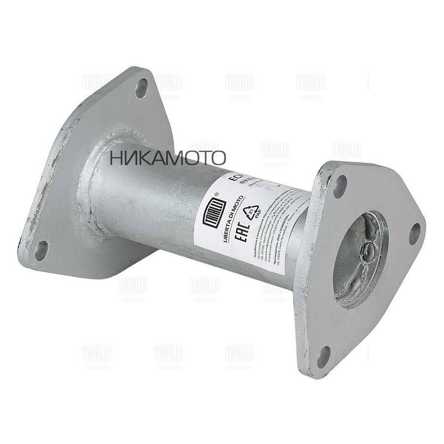 TRIALLI ECP 0503 Труба соед. (вместо кат-ра) Chevrolet Lacetti (04-) (алюм. сталь)