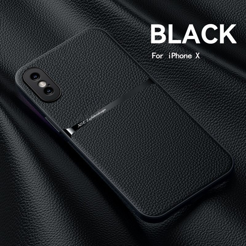 Чехол на Apple iPhone X / iPhone XS (Айфон Х / Айфон ХС) Кожа