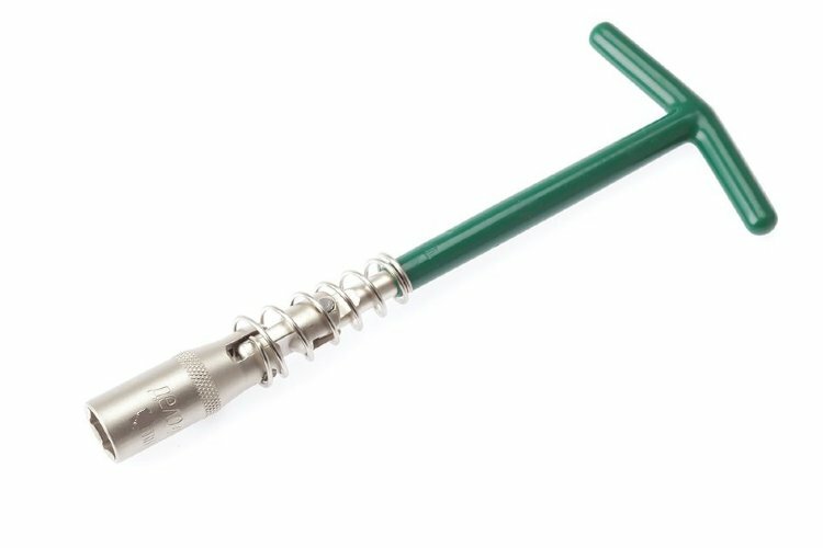 Ключ свечной карданный с резиновой вставкой 21х240 мм. "ДТ"/50 547321. 547321