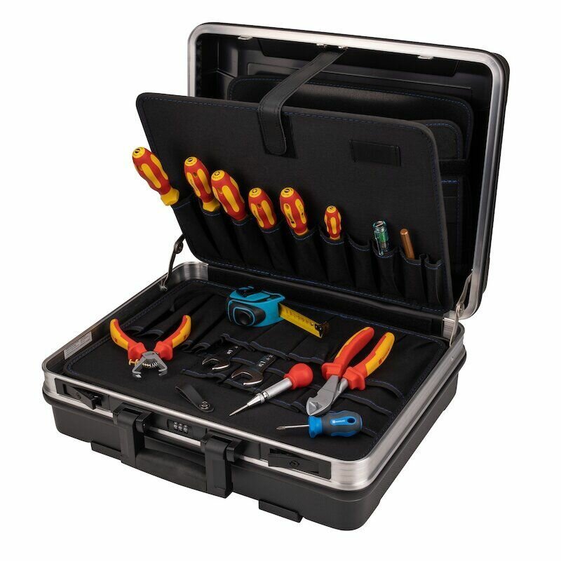 Набор электрика NORGAU Industrial в чемодане 63 предмета