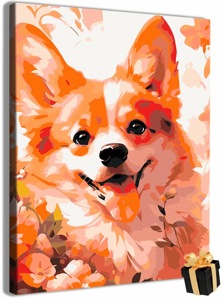 Картины по номерам Корги