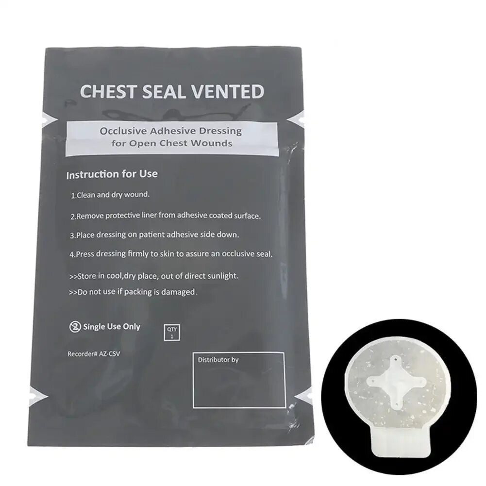 Медицинский стерильный уплотнитель для грудной клетки With hole