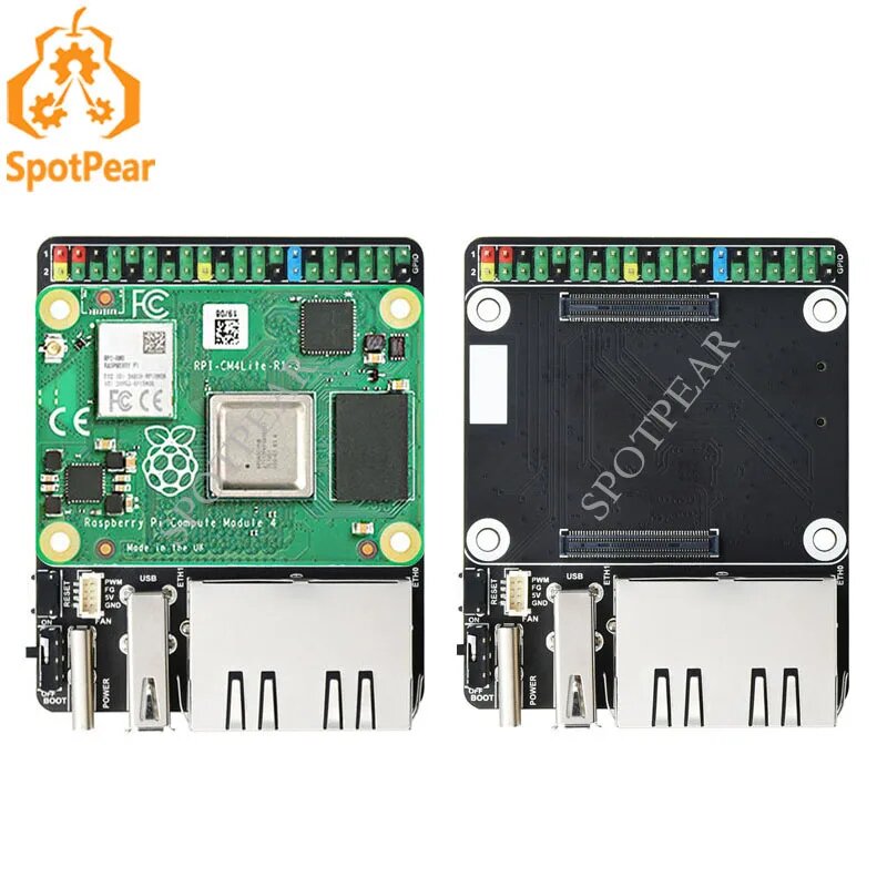 Spotpear Raspberry Pi CM4 плата ввода-вывода