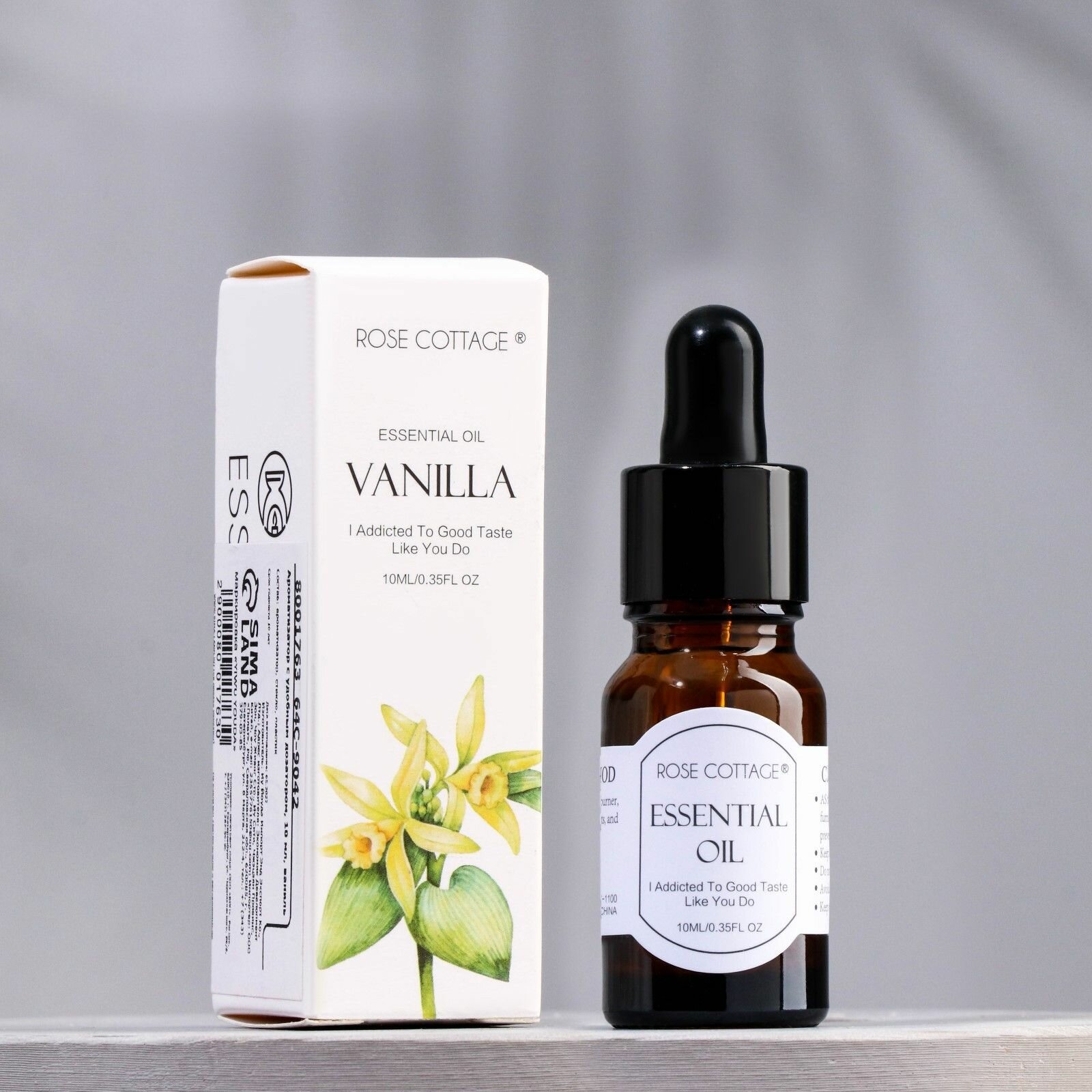 Эфирное масло Сима-ленд "ROSE COTTAGE", с дозатором, ваниль, 10мл