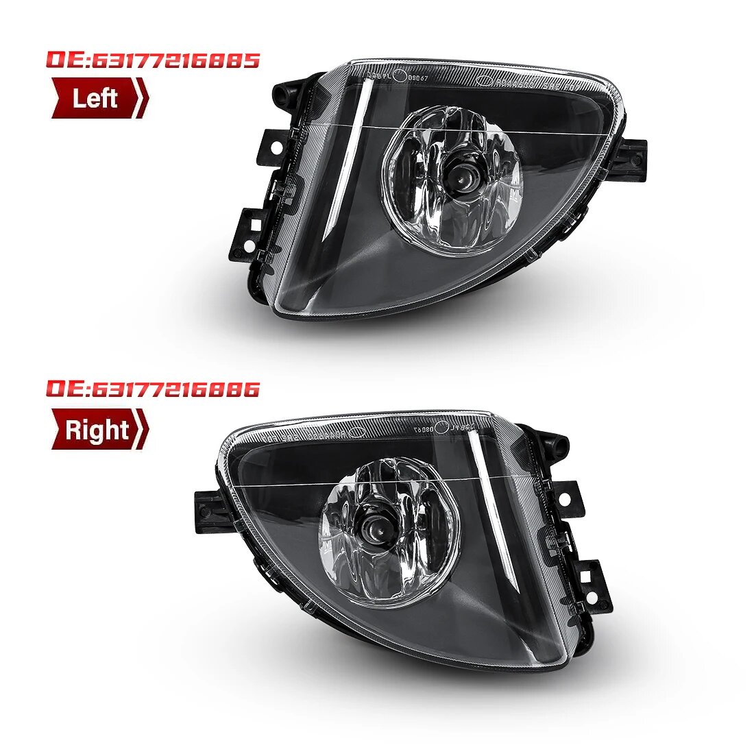 Противотуманные Фары Для BMW 5 Серии F10 F18 520d 520i 523li 525li 530li, Сверхъяркие Left Right
