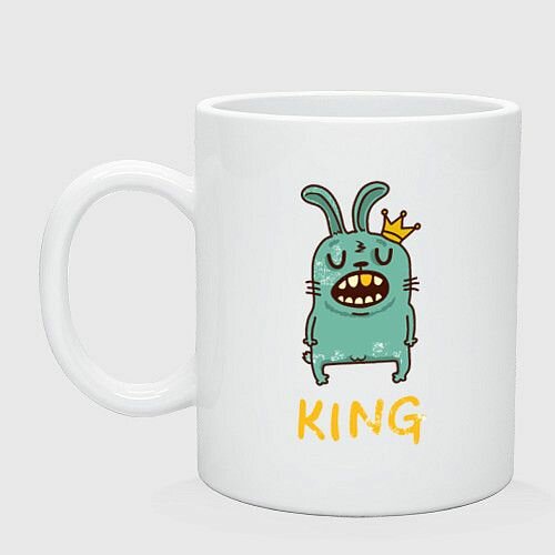 Rabbit King Керамическая кружка