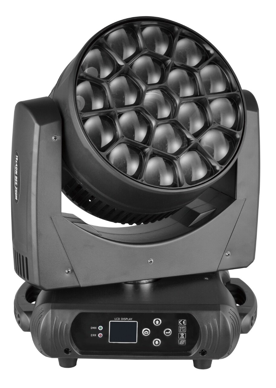 ML1940 Моторизированная световая "голова", RGBW, 19х40Вт, Bi Ray