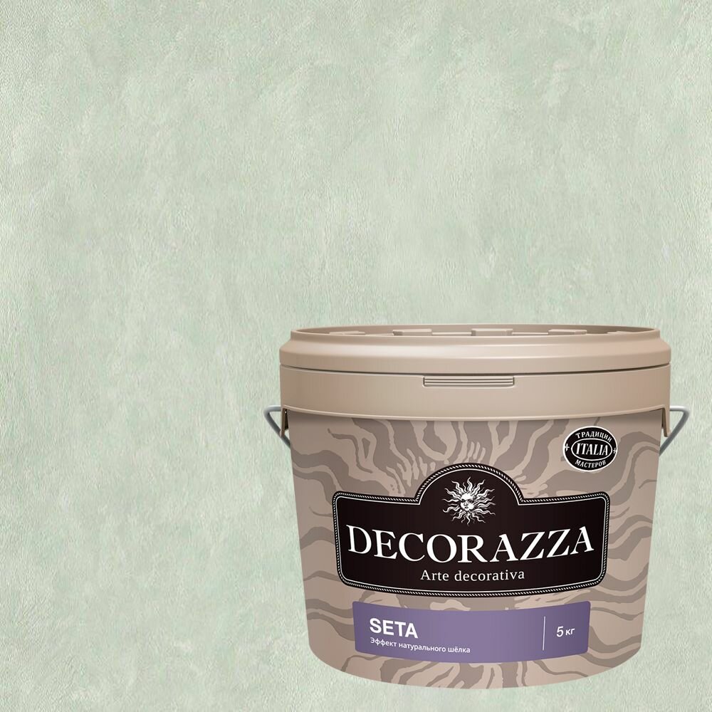 Декоративная штукатурка с эффектом натурального шелка Decorazza Seta (5кг) ST 11-45