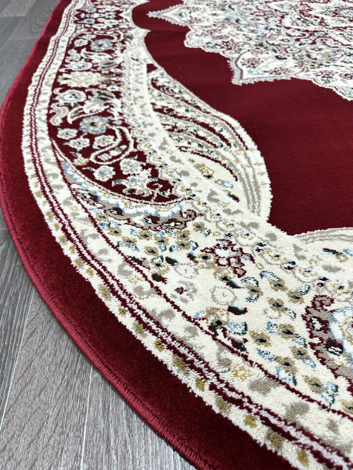 Ковер, Овал, Красный, Бежевый, Серый, Зеленый, Классический, Персидский, на пол, в гостиную, спальню, в ассортименте (100 см. на 180 см.)